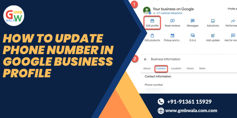 How to update phone number in Google Business Profile in 2024